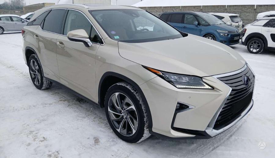 Brūns Lexus RX 450h 2018 Tauragė, ar dzinēja tilpumu 3.50 L un nobraukumu 100 tūkst. km par 28900 €, foto 5 vietnē AUTOMOTO.COM.LV