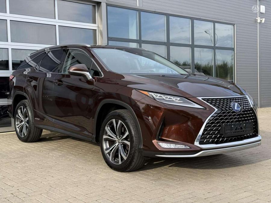 Brūns Lexus RX 450h 2021 Viļņa, ar dzinēja tilpumu 3.46 L un nobraukumu 110 tūkst. km par 40000 €, foto 6 vietnē AUTOMOTO.COM.LV
