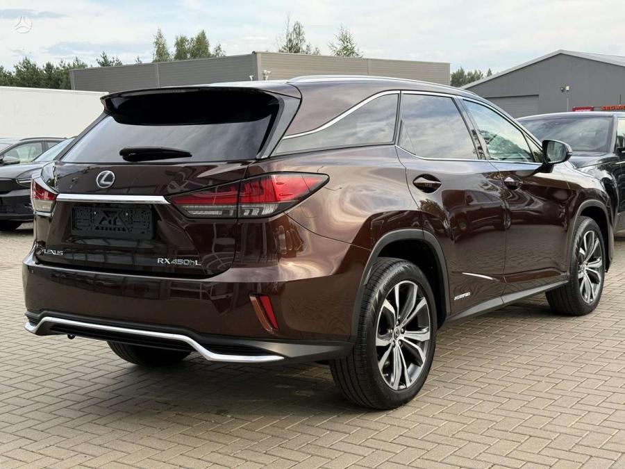 Brūns Lexus RX 450h 2021 Viļņa, ar dzinēja tilpumu 3.46 L un nobraukumu 110 tūkst. km par 40000 €, foto 7 vietnē AUTOMOTO.COM.LV