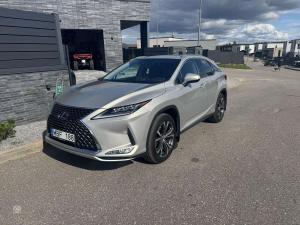 Brown Lexus RX 450h 2021 in Vilnius, with an engine capacity of 3.46 L and mileage of 98 thousand km for 41900 €, photo 3 on AUTOMOTO.COM.LV