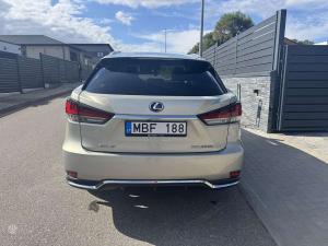 Brown Lexus RX 450h 2021 in Vilnius, with an engine capacity of 3.46 L and mileage of 98 thousand km for 41900 €, photo 5 on AUTOMOTO.COM.LV