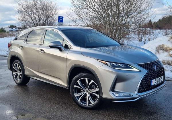 Brūns Lexus RX 450h 2022 Viļņa, ar dzinēja tilpumu 3.46 L un nobraukumu 123 tūkst. km par 37300 €, foto  vietnē AUTOMOTO.COM.LV
