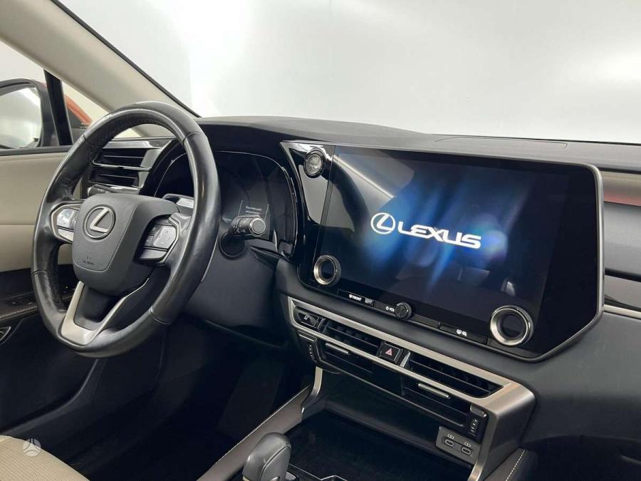 Brūns Lexus RX 450h 2023 Viļņa, ar dzinēja tilpumu 2.49 L un nobraukumu 128 tūkst. km par 64980 €, foto 15 vietnē AUTOMOTO.COM.LV