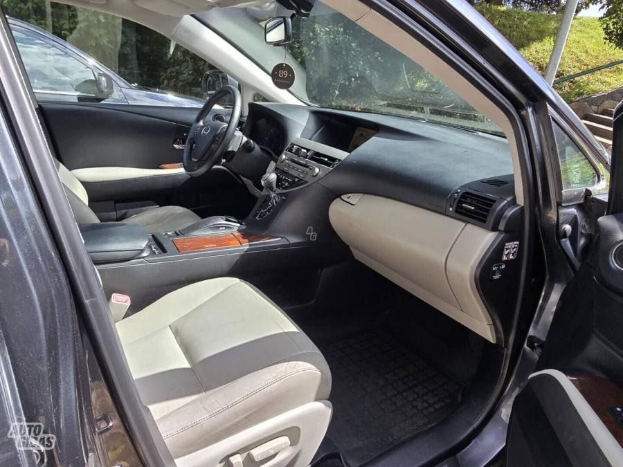 Lexus RX 450h 2009 Utena, ar dzinēja tilpumu 3.50 L un nobraukumu 350 tūkst. km par 7900 €, foto 11 vietnē AUTOMOTO.COM.LV