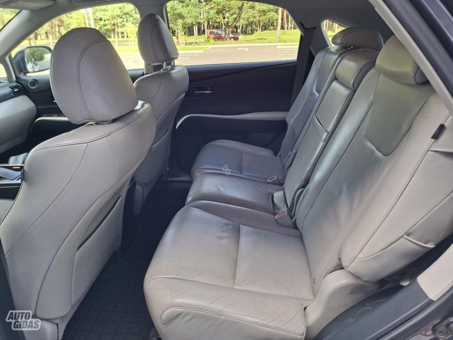 Lexus RX 450h 2009 Utena, ar dzinēja tilpumu 3.50 L un nobraukumu 350 tūkst. km par 7900 €, foto 17 vietnē AUTOMOTO.COM.LV