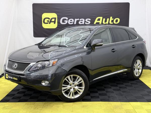 Lexus RX 450h 2009 Viļņa, ar dzinēja tilpumu 0.00 L un nobraukumu 0 tūkst. km par 10799 €, foto 1 vietnē AUTOMOTO.COM.LV