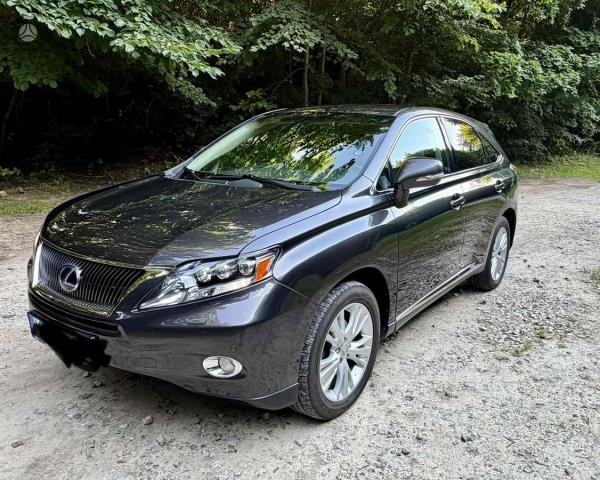 Lexus RX 450h 2010 Viļņa, ar dzinēja tilpumu 3.50 L un nobraukumu 160 tūkst. km par 12400 €, foto 3 vietnē AUTOMOTO.COM.LV