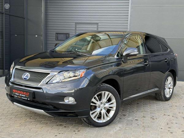 Lexus RX 450h 2011 Viļņa vietnē Lexus RX 450h 2011 Viļņa, ar dzinēja tilpumu 3.50 L un nobraukumu 194 tūkst. km par 14999 €, foto 1 vietnē AUTOMOTO.COM.LV
