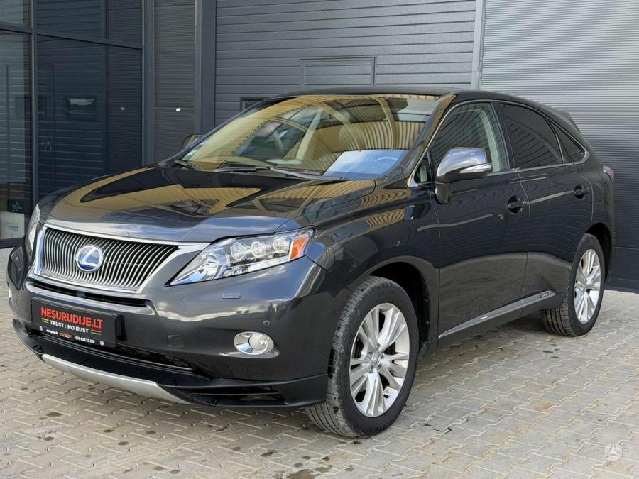 Lexus RX 450h 2011 in Vilnius, with an engine capacity of 3.50 L and mileage of 194 thousand km for 14999 €, photo 3 on AUTOMOTO.COM.LV