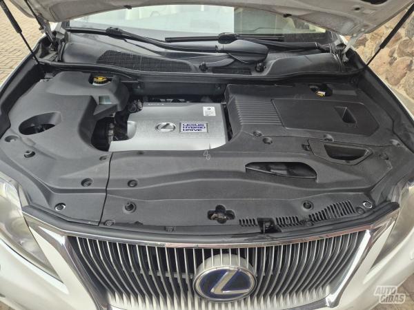 Lexus RX 450h 2012 in Vilnius, with an engine capacity of 3.50 L and mileage of 234 thousand km for 10799 €, photo 11 on AUTOMOTO.COM.LV
