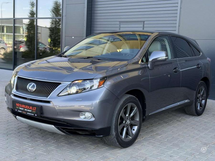 Lexus RX 450h 2012 in Vilnius, with an engine capacity of 3.46 L and mileage of 250 thousand km for 13999 €, photo 3 on AUTOMOTO.COM.LV