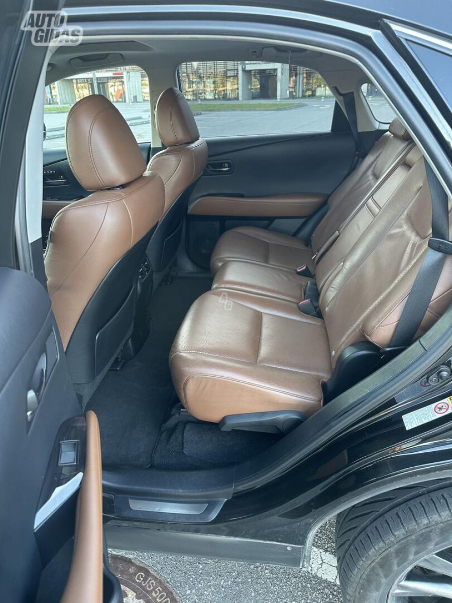 Lexus RX 450h 2013 in Klaipeda, with an engine capacity of 3.50 L and mileage of 310 thousand km for 14750 €, photo 15 on AUTOMOTO.COM.LV