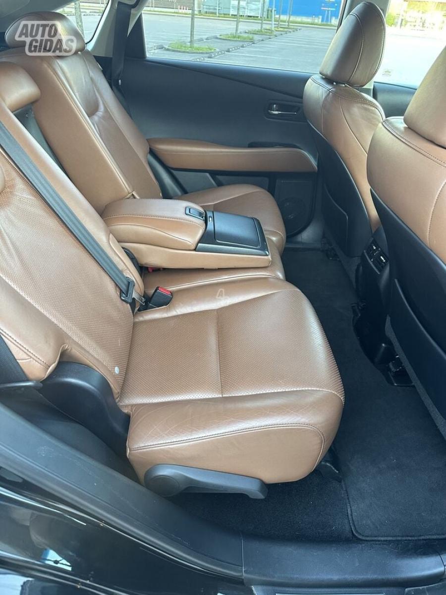 Lexus RX 450h 2013 Klaipėda, ar dzinēja tilpumu 3.50 L un nobraukumu 310 tūkst. km par 14750 €, foto 12 vietnē AUTOMOTO.COM.LV