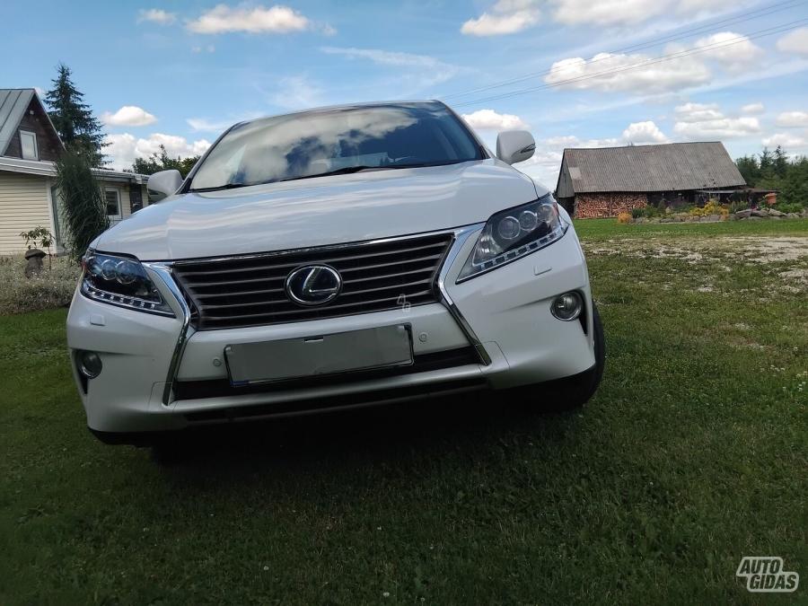 Lexus RX 450h 2013 Alīta, ar dzinēja tilpumu 3.50 L un nobraukumu 257 tūkst. km par 14900 €, foto 7 vietnē AUTOMOTO.COM.LV