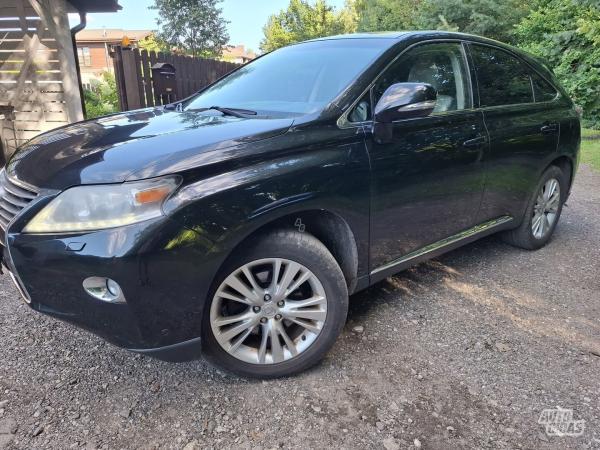 Lexus RX 450h 2013 Viļņa, ar dzinēja tilpumu 3.00 L un nobraukumu 116 tūkst. km par 13400 €, foto 1 vietnē AUTOMOTO.COM.LV