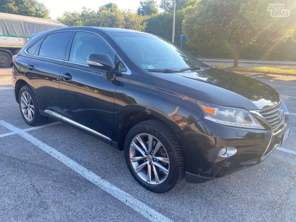Lexus RX 450h 2014 Kauņa, ar dzinēja tilpumu 3.50 L un nobraukumu 250 tūkst. km par 13900 €, foto 1 vietnē AUTOMOTO.COM.LV