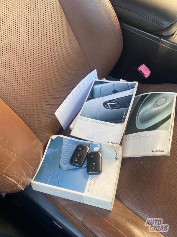 Lexus RX 450h 2014 Kauņa, ar dzinēja tilpumu 3.50 L un nobraukumu 250 tūkst. km par 13900 €, foto 9 vietnē AUTOMOTO.COM.LV