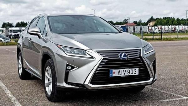 Lexus RX 450h 2016 Viļņa, ar dzinēja tilpumu 3.46 L un nobraukumu 151 tūkst. km par 28500 €, foto 4 vietnē AUTOMOTO.COM.LV