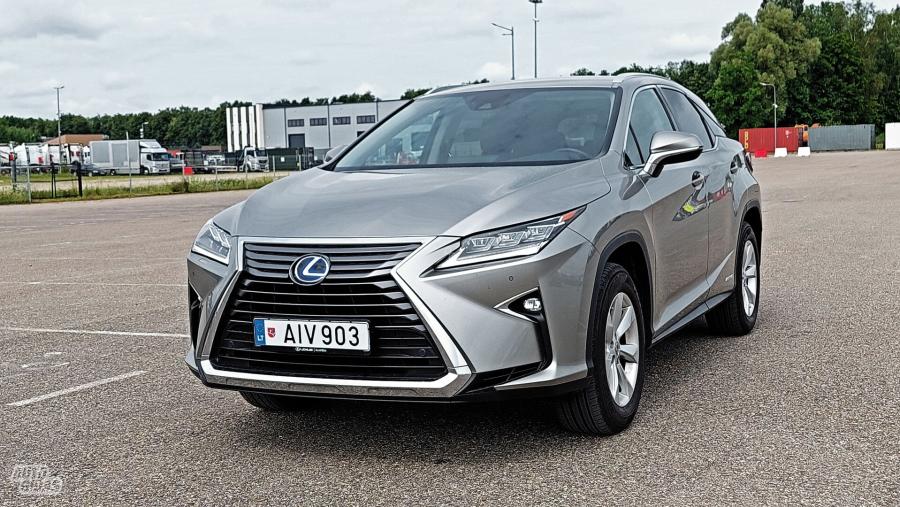 Lexus RX 450h 2016 in Vilnius, with an engine capacity of 3.50 L and mileage of 151 thousand km for 27900 €, photo 4 on AUTOMOTO.COM.LV
