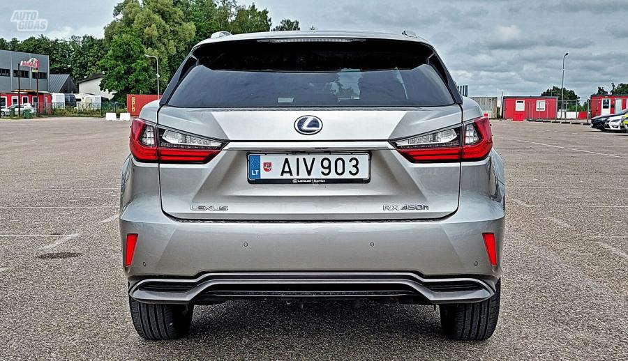 Lexus RX 450h 2016 in Vilnius, with an engine capacity of 3.50 L and mileage of 151 thousand km for 27900 €, photo 8 on AUTOMOTO.COM.LV