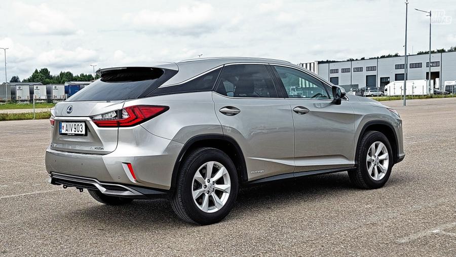 Lexus RX 450h 2016 in Vilnius, with an engine capacity of 3.50 L and mileage of 151 thousand km for 27900 €, photo 14 on AUTOMOTO.COM.LV