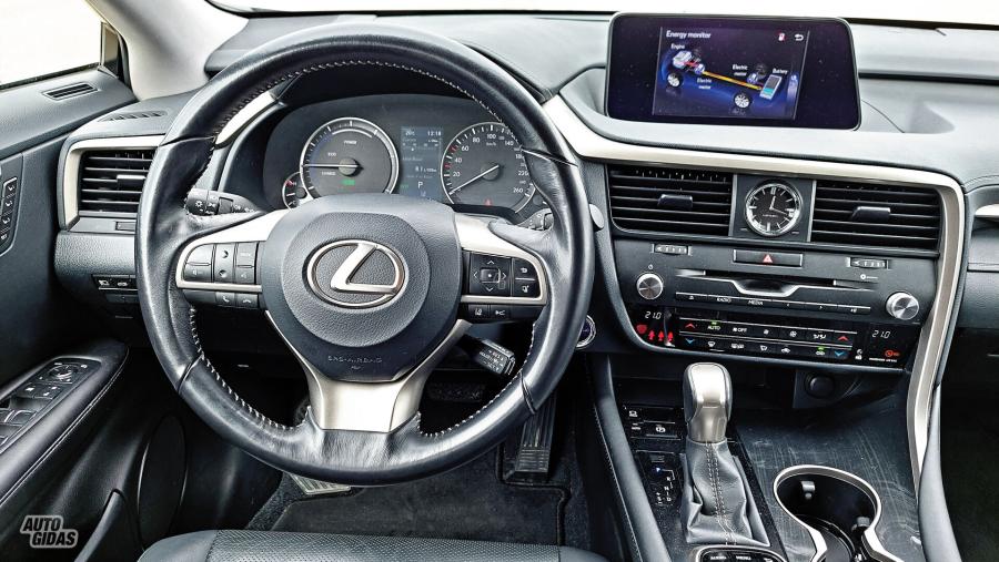 Lexus RX 450h 2016 in Vilnius, with an engine capacity of 3.50 L and mileage of 151 thousand km for 27900 €, photo 22 on AUTOMOTO.COM.LV