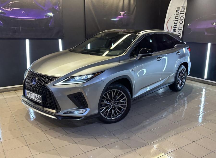Лексус RX 450h 2021 в Вильнюс, объемом двигателя 3.50 л и пробегом 59 тыс. км за 44250 €, фото 1 на AUTOMOTO.COM.LV