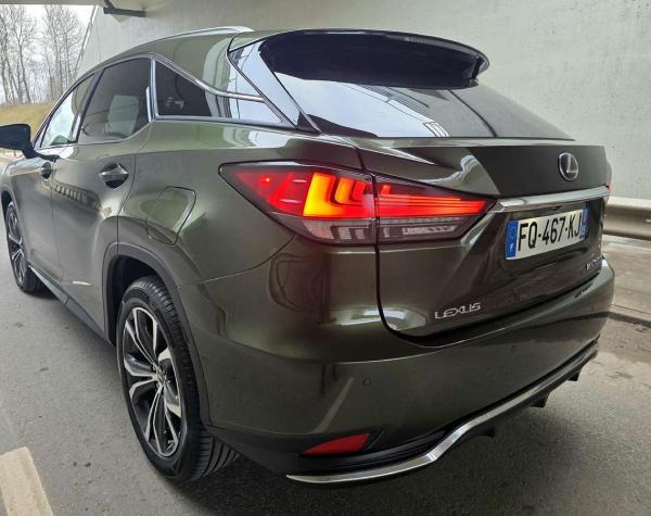 Zaļš Lexus RX 450h 2020 Marijampole, ar dzinēja tilpumu 3.46 L un nobraukumu 167 tūkst. km par 41950 €, foto 5 vietnē AUTOMOTO.COM.LV