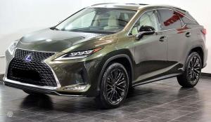 Green Lexus RX 450h 2022 in Vilnius, with an engine capacity of 3.46 L and mileage of 34 thousand km for 48000 €, photo 3 on AUTOMOTO.COM.LV