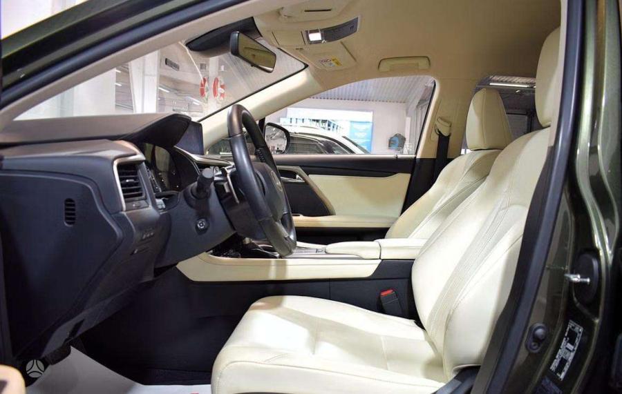 Green Lexus RX 450h 2022 in Vilnius, with an engine capacity of 3.46 L and mileage of 34 thousand km for 48000 €, photo 6 on AUTOMOTO.COM.LV