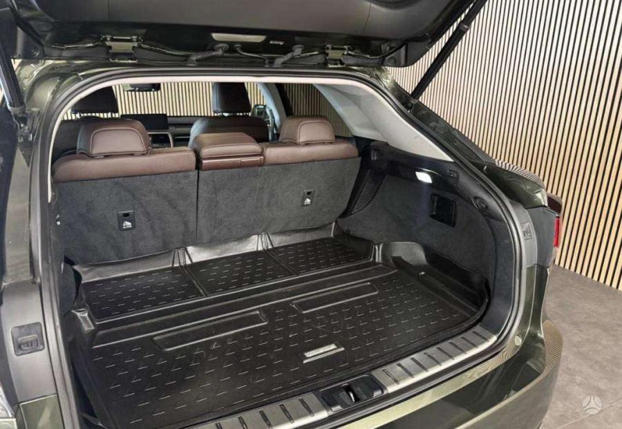 Zaļš Lexus RX 450h 2022 Viļņa, ar dzinēja tilpumu 3.46 L un nobraukumu 124 tūkst. km par 42500 €, foto 22 vietnē AUTOMOTO.COM.LV