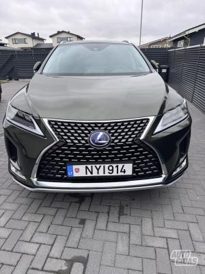 Зеленый Лексус RX 450h 2022 в Вильнюс, объемом двигателя 3.50 л и пробегом 99 тыс. км за 49200 €, фото  на AUTOMOTO.COM.LV