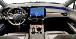 Zaļš Lexus RX 450h 2023 Viļņa, ar dzinēja tilpumu 2.49 L un nobraukumu 55 tūkst. km par 62000 €, foto 6 vietnē AUTOMOTO.COM.LV