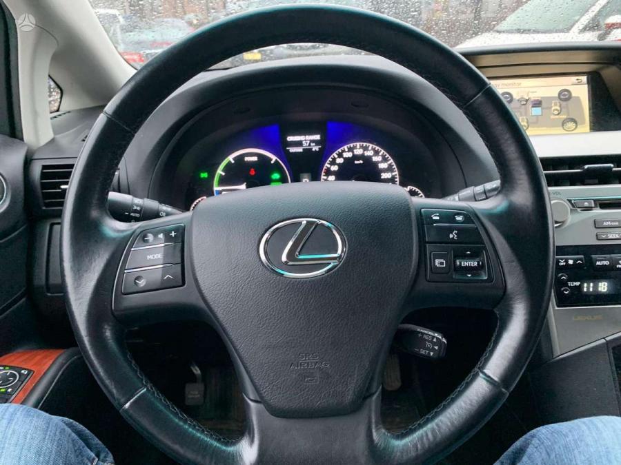 Pelēks Lexus RX 450h 2009 Rīga, ar dzinēja tilpumu 0.00 L un nobraukumu 258 tūkst. km par 7900 €, foto 9 vietnē AUTOMOTO.COM.LV