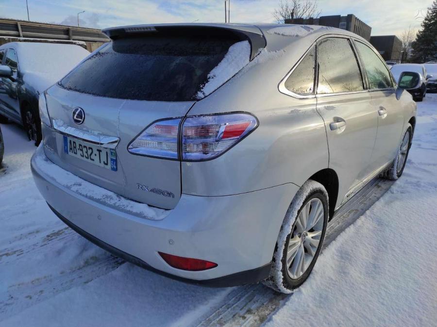 Pelēks Lexus RX 450h 2009 Panevēža, ar dzinēja tilpumu 3.46 L un nobraukumu 279 tūkst. km par 9500 €, foto 12 vietnē AUTOMOTO.COM.LV