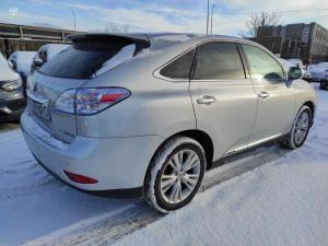 Pelēks Lexus RX 450h 2009 Panevēža, ar dzinēja tilpumu 3.46 L un nobraukumu 279 tūkst. km par 9500 €, foto 13 vietnē AUTOMOTO.COM.LV