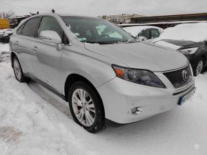Grey Lexus RX 450h 2009 in Panevezys, with an engine capacity of 3.46 L and mileage of 279 thousand km for 9500 €, photo 2 on AUTOMOTO.COM.LV