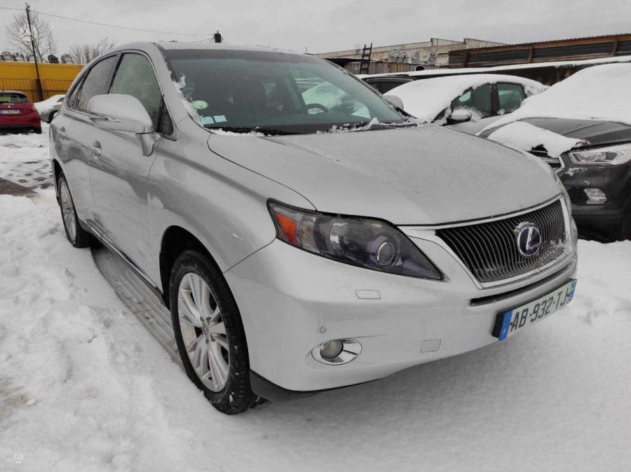 Grey Lexus RX 450h 2009 in Panevezys, with an engine capacity of 3.46 L and mileage of 279 thousand km for 9500 €, photo 3 on AUTOMOTO.COM.LV
