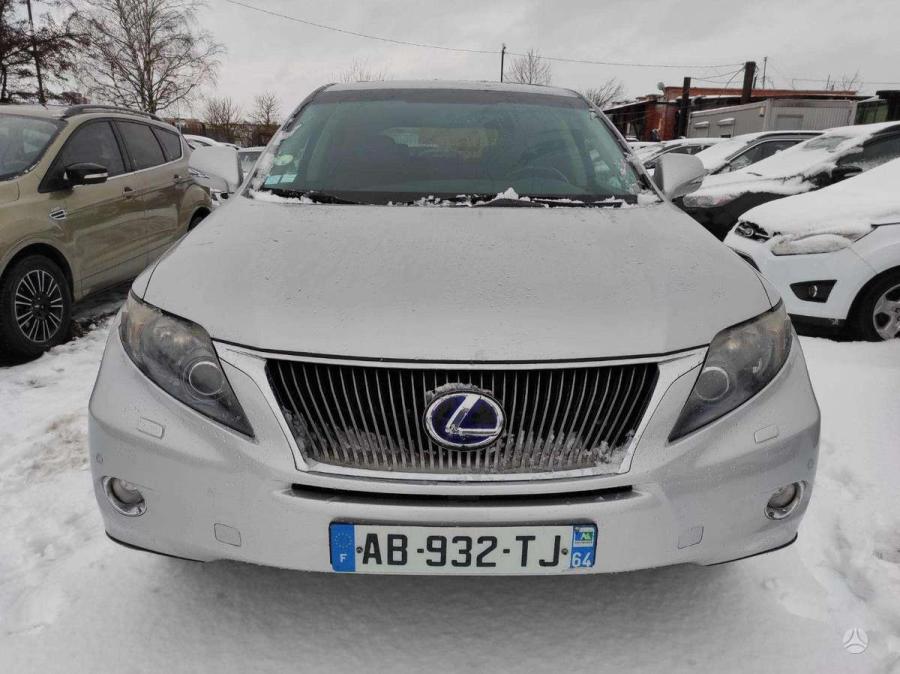 Grey Lexus RX 450h 2009 in Panevezys, with an engine capacity of 3.46 L and mileage of 279 thousand km for 9500 €, photo 4 on AUTOMOTO.COM.LV