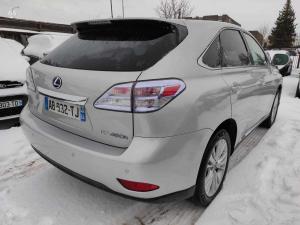 Grey Lexus RX 450h 2009 in Panevezys, with an engine capacity of 3.46 L and mileage of 279 thousand km for 9500 €, photo 11 on AUTOMOTO.COM.LV