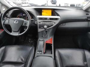 Grey Lexus RX 450h 2009 in Panevezys, with an engine capacity of 3.46 L and mileage of 279 thousand km for 9500 €, photo 15 on AUTOMOTO.COM.LV