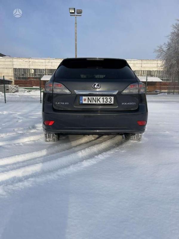 Grey Lexus RX 450h 2009 in Alytus, with an engine capacity of 3.46 L and mileage of 323 thousand km for 10300 €, photo 6 on AUTOMOTO.COM.LV