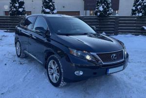 Pelēks Lexus RX 450h 2009 Viļņa, ar dzinēja tilpumu 3.50 L un nobraukumu 311 tūkst. km par 11200 €, foto  vietnē AUTOMOTO.COM.LV