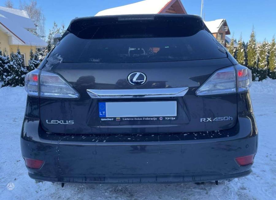 Grey Lexus RX 450h 2009 in Vilnius, with an engine capacity of 3.50 L and mileage of 311 thousand km for 11200 €, photo 3 on AUTOMOTO.COM.LV