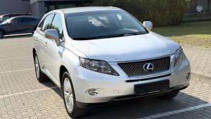 Pelēks Lexus RX 450h 2009 Panevēža, ar dzinēja tilpumu 3.50 L un nobraukumu 270 tūkst. km par 9500 €, foto 4 vietnē AUTOMOTO.COM.LV