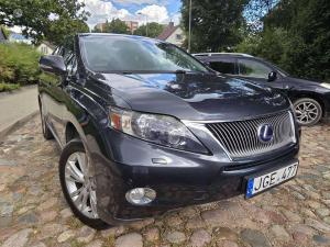 Pelēks Lexus RX 450h 2009 Utena, ar dzinēja tilpumu 3.46 L un nobraukumu 350 tūkst. km par 8400 €, foto 3 vietnē AUTOMOTO.COM.LV