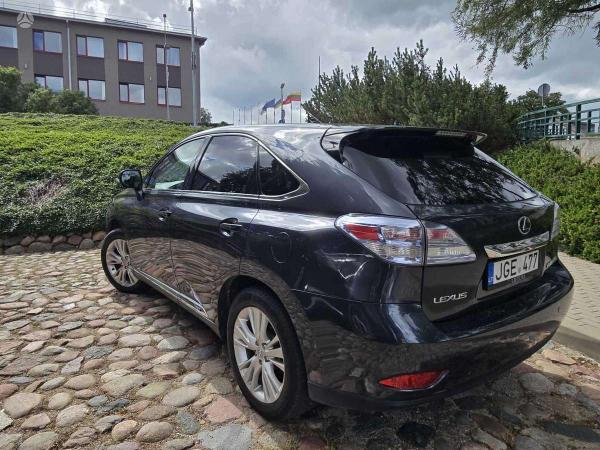 Pelēks Lexus RX 450h 2009 Utena, ar dzinēja tilpumu 3.46 L un nobraukumu 350 tūkst. km par 8400 €, foto 4 vietnē AUTOMOTO.COM.LV