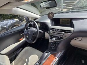 Pelēks Lexus RX 450h 2009 Utena, ar dzinēja tilpumu 3.46 L un nobraukumu 350 tūkst. km par 8400 €, foto 13 vietnē AUTOMOTO.COM.LV