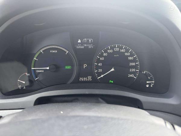 Pelēks Lexus RX 450h 2009 Viļņa, ar dzinēja tilpumu 3.50 L un nobraukumu 270 tūkst. km par 9800 €, foto 10 vietnē AUTOMOTO.COM.LV