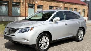 Grey Lexus RX 450h 2009 in Panevezys, with an engine capacity of 3.50 L and mileage of 270 thousand km for 9500 €, photo  on AUTOMOTO.COM.LV